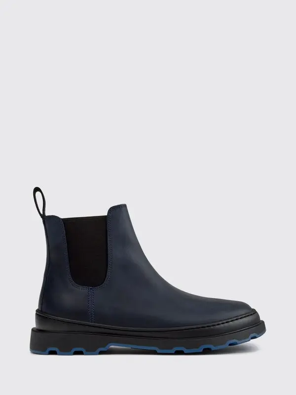 Camper Brutus+ Nubuck Chelsea Boots With Lug Sole