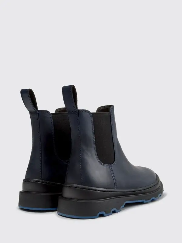 Camper Brutus+ Nubuck Chelsea Boots With Lug Sole