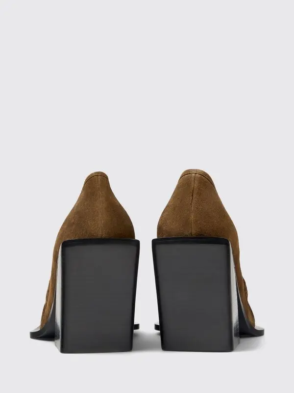 Camper Escandalo Suede Loafers With Square Toe