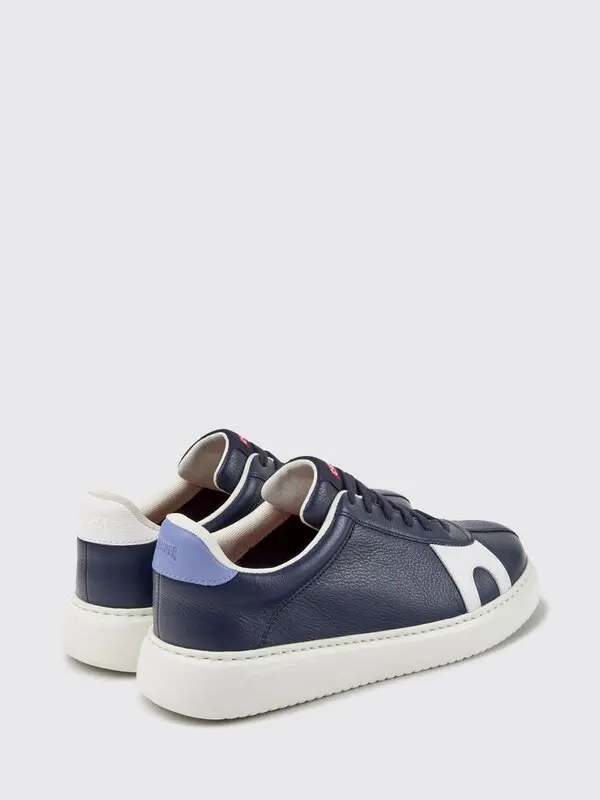 Camper Twins Low-top Smooth Leather Trainers With Contrasting Logo