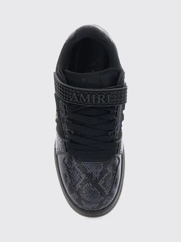 Amiri Ma Skyline Trainers With Python Print And Perforated Toe