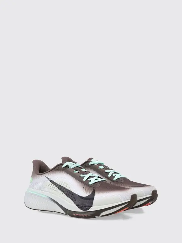 Nike Low-top Technical Mesh Trainers In With Cushioned Sole And Swoosh