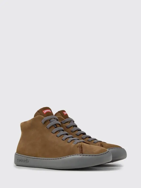 Camper Peu Touring Mid-top Slip-on Trainers In Nubuck