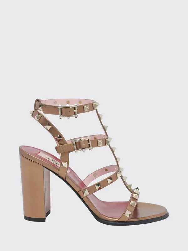 Valentino Garavani Heeled Sandal - Gold