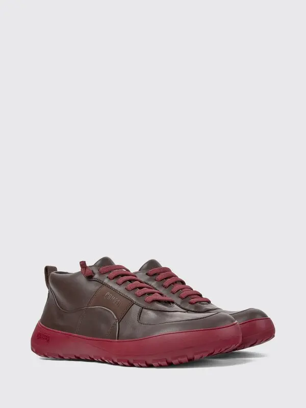 Camper Peu Serra Leather And Gore-tex Ankle Boots With Vibram Sole