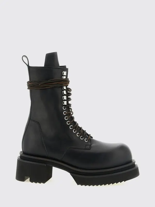 Rick Owens Combat Boots