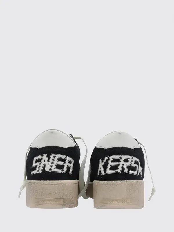 GOLDEN GOOSE Ball Star 2 Distressed-effect Suede Trainers