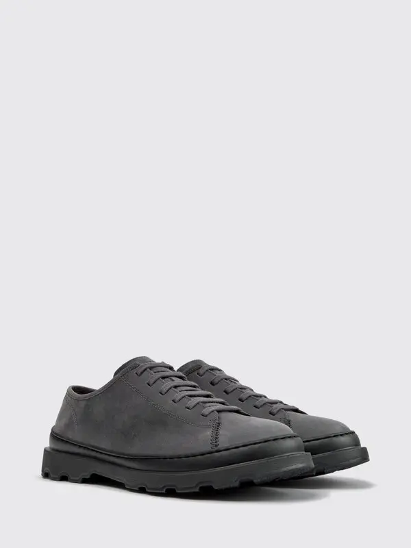 Camper Brutus+ Nubuck Derby Shoes With Lightweight Eva Sole