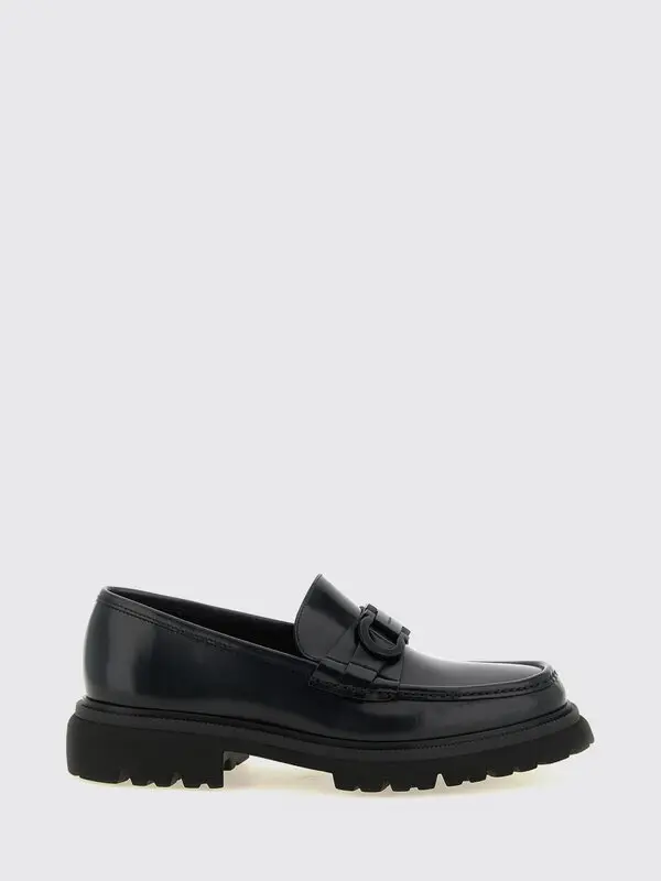 FERRAGAMO Loafers - Black