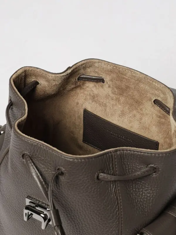 Brunello Cucinelli Textured Leather Backpack