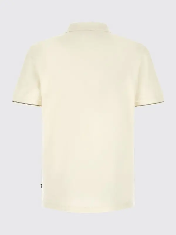 BOSS Short-sleeve Cotton Polo Shirt With Half-zip Closure