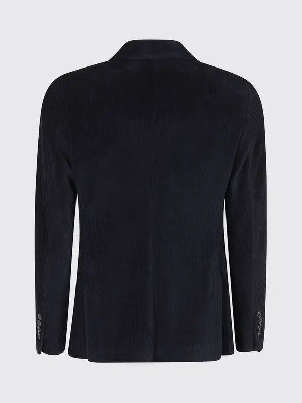 CIRCOLO 1901 Slim Fit Single-breasted Corduroy Blazer - Navy