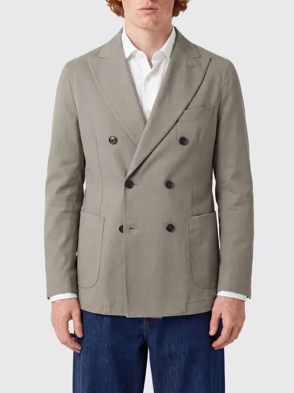 CIRCOLO 1901 Double-breasted Cashmere Blazer - Beige