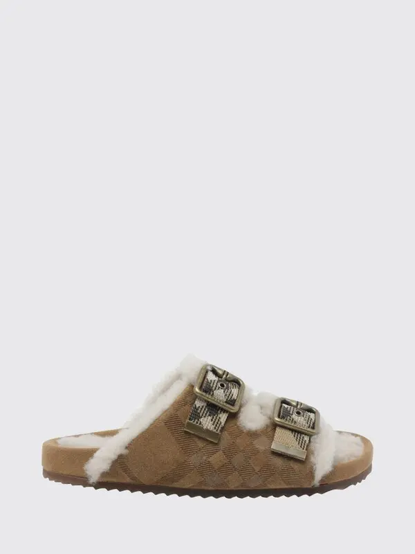 Burberry Heeled Sandal - Beige