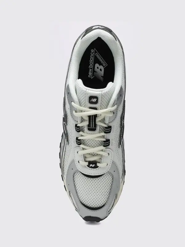 NEW BALANCE 204l Synthetic Leather And Mesh Trainers With Side Logo
