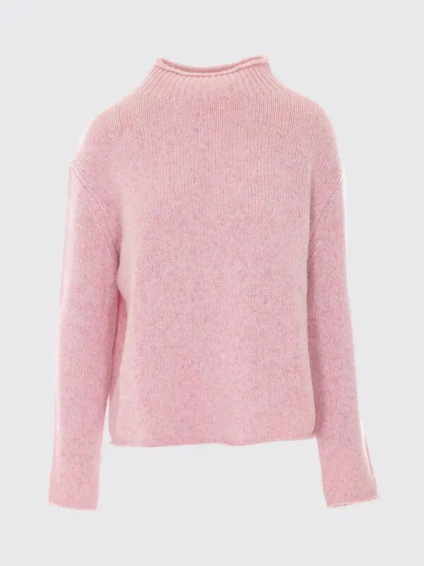 LISA YANG 100% Cashmere Turtleneck Jumper With Long Sleeves And Ribbed Trims