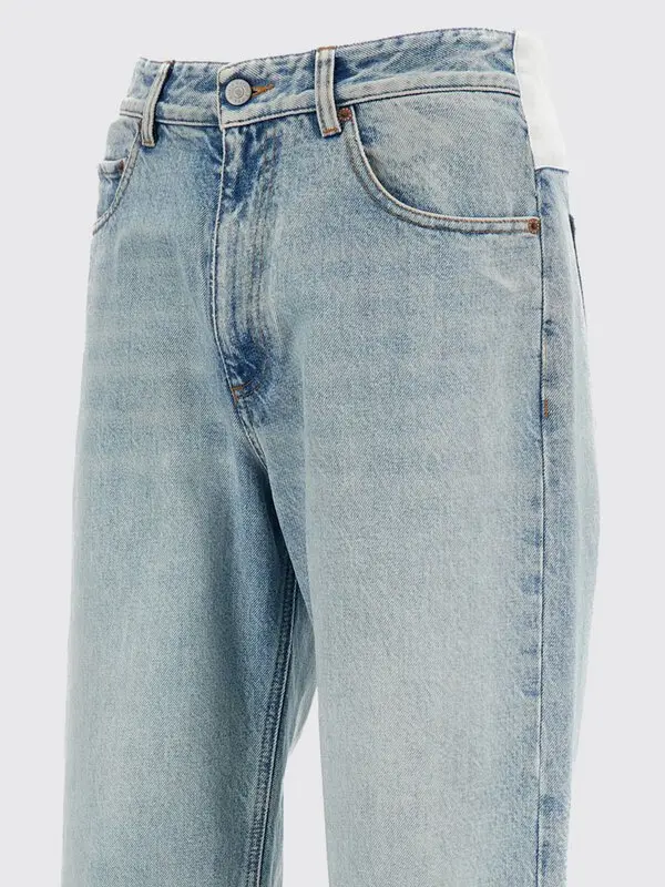MAISON MARGIELA Five-pocket Straight Jeans In Cotton Denim