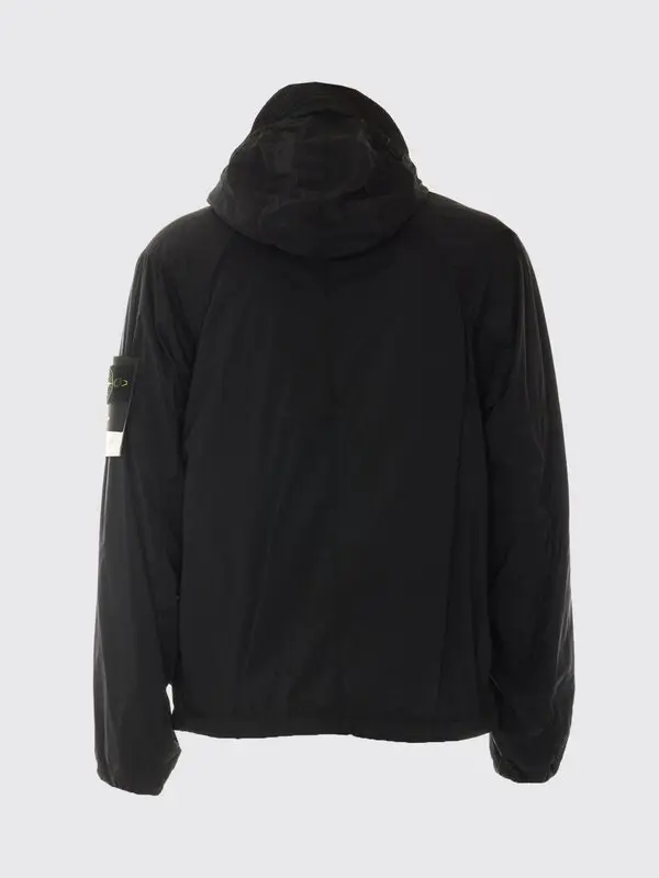 Stone Island Water-repellent Nylon Hooded Windbreaker Jacket