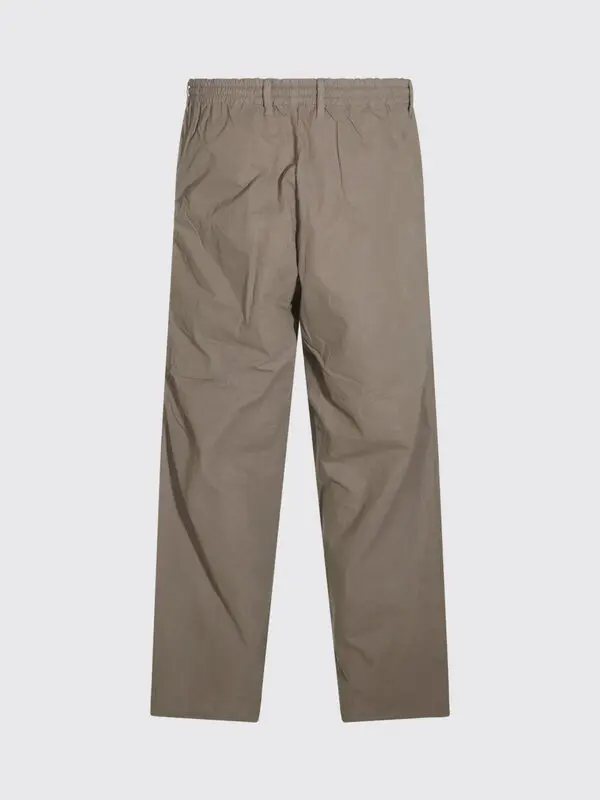 C.P. COMPANY Slim Fit Cotton Trousers With Elasticated Waist