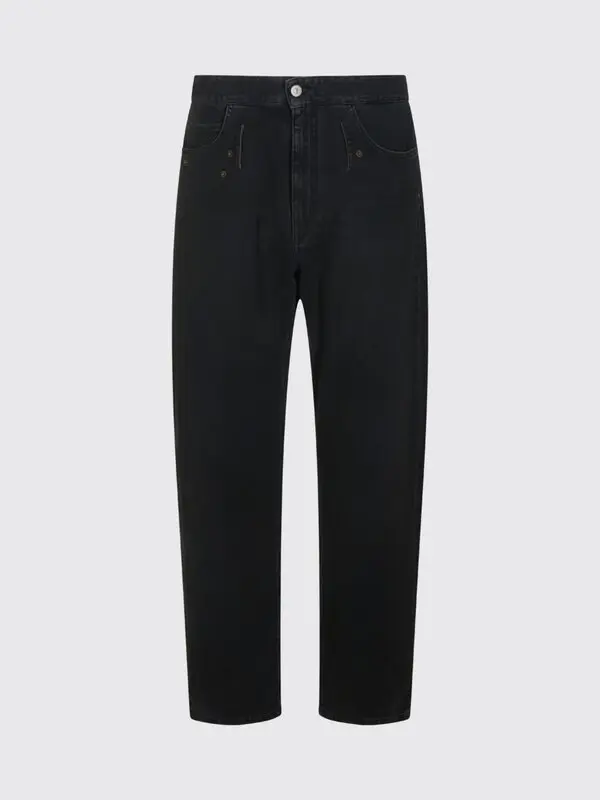 MAISON MARGIELA Mid-rise Straight-fit Denim Jeans With Logo Stitching
