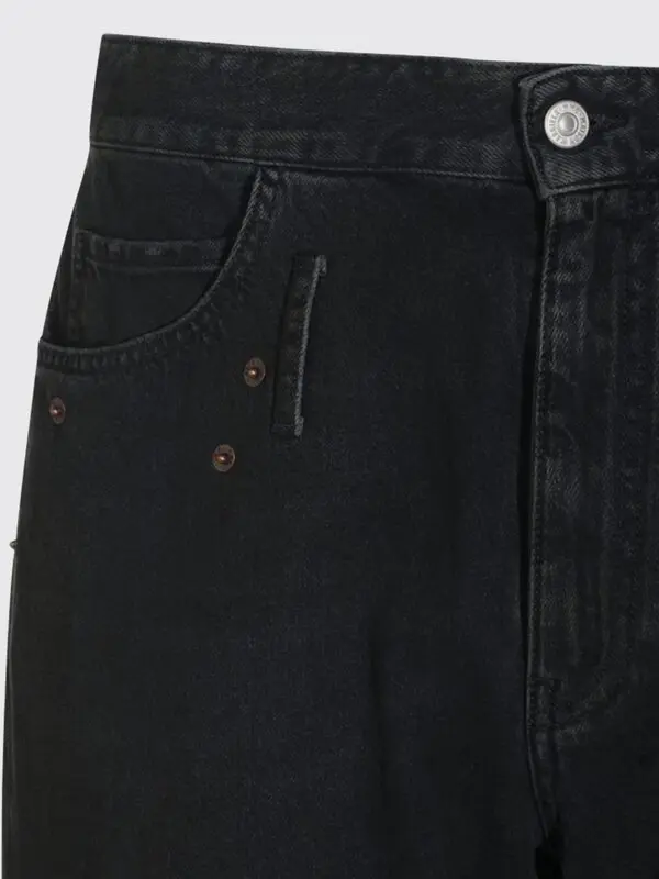MAISON MARGIELA Mid-rise Straight-fit Denim Jeans With Logo Stitching