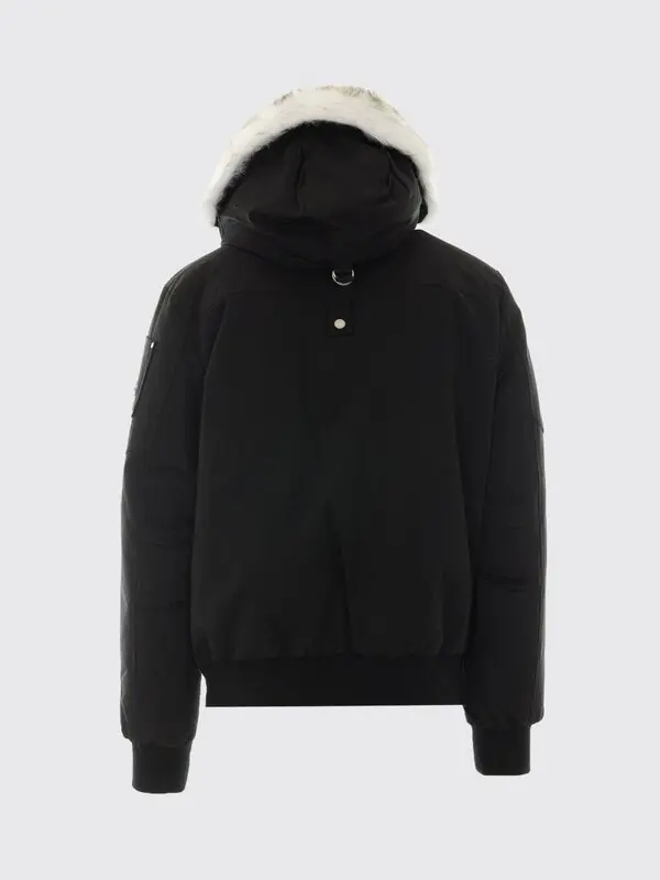 Moose Knuckles Padded Cotton-blend Bomber Jacket With Hood