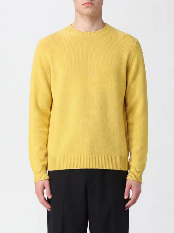 JIL SANDER Crewneck Wool And Cashmere Jumper With Ribbed Trims