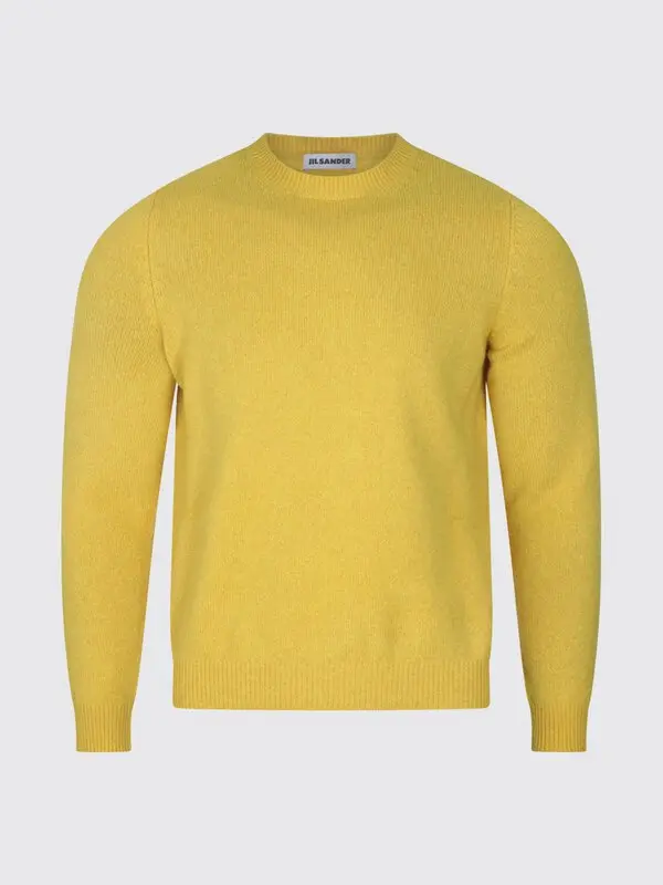 JIL SANDER Crewneck Wool And Cashmere Jumper With Ribbed Trims
