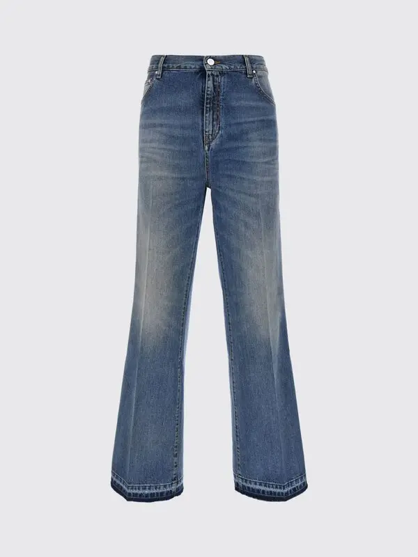 Amiri Flared Stretch-denim Jeans With Mid-rise Waist