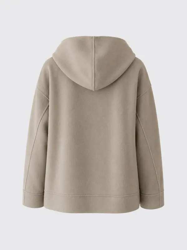 Max Mara Virgin Wool Hooded Short Coat