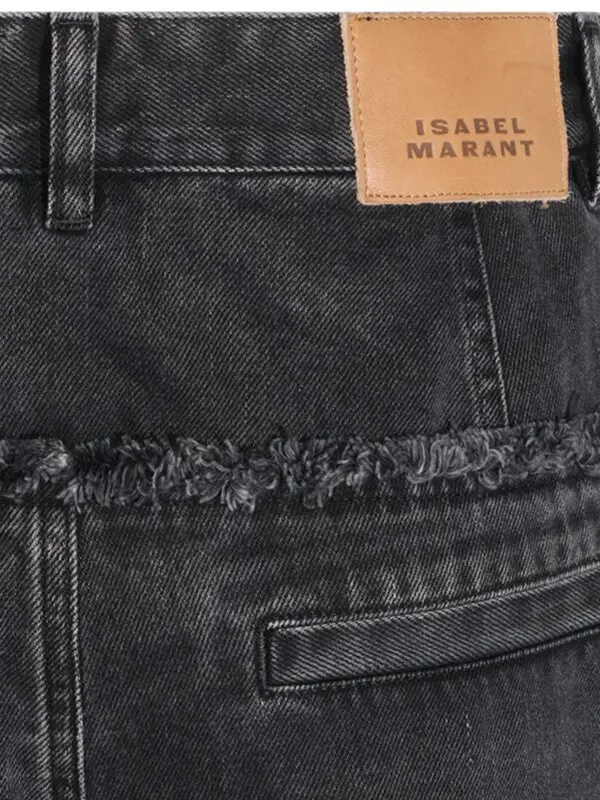 Isabel Marant Étoile Iniza High-waisted Wide-leg Denim Jeans