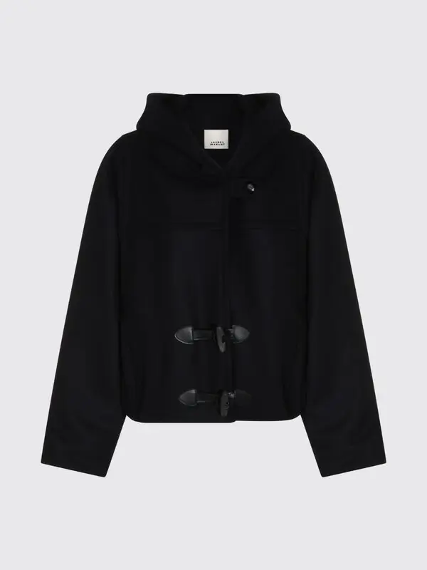 Isabel Marant Étoile Trixie Hooded Duffle Coat - Navy