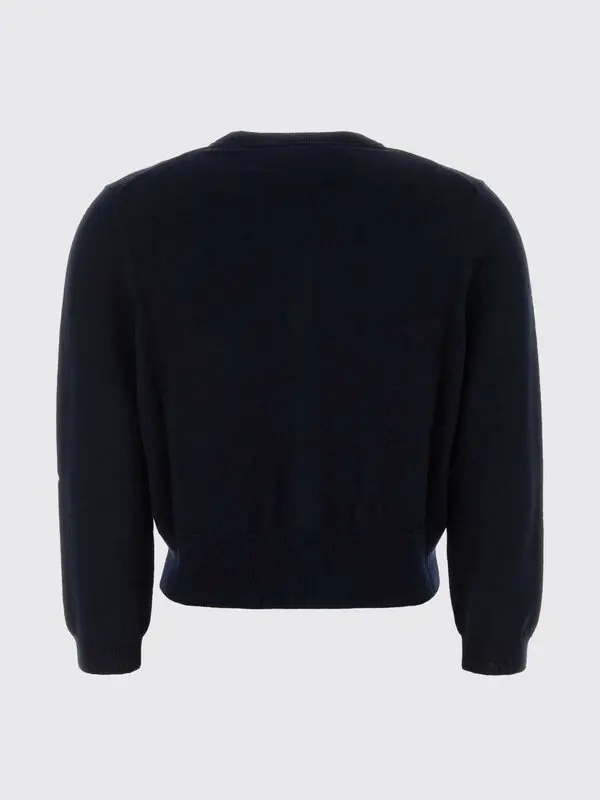 Isabel Marant Étoile Cotton And Wool Crewneck Cardigan With Contrast Logo