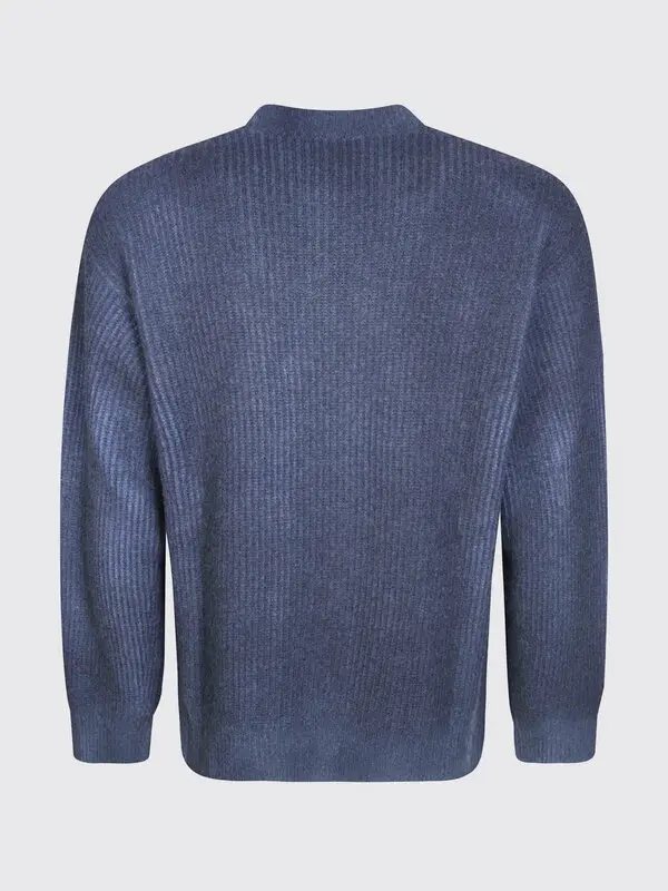 DIESEL® Dropped Shoulder Wool-blend Crewneck Jumper