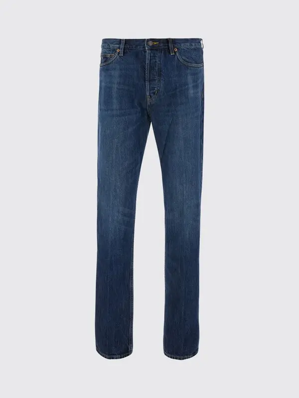 Emporio Armani J23 Straight Fit Cotton Denim Jeans