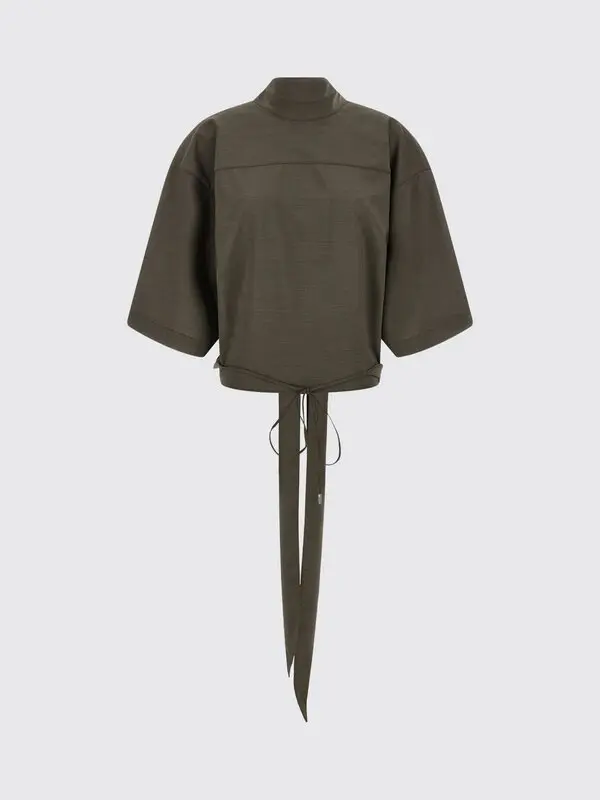 Jacquemus Top With Tie Detail - Grey