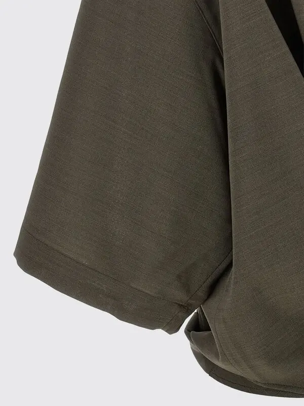Jacquemus Top With Tie Detail - Grey