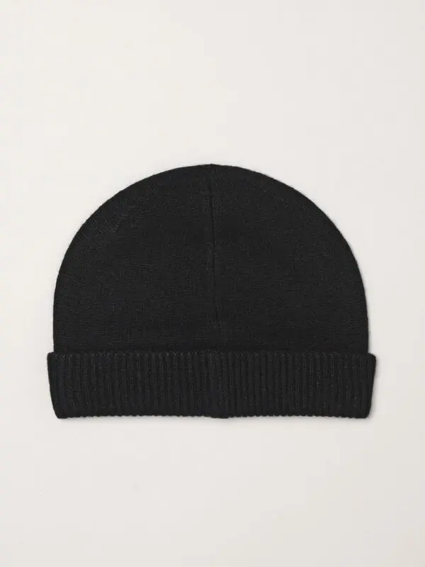 Emporio Armani Pure Cashmere Ribbed-knit Beanie Hat