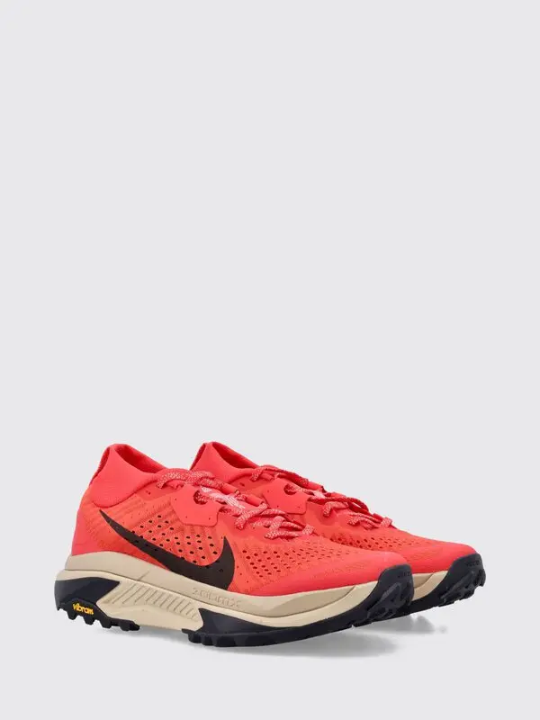 Nike Zegama Trail Running Sneakers With Vibram Sole - Red