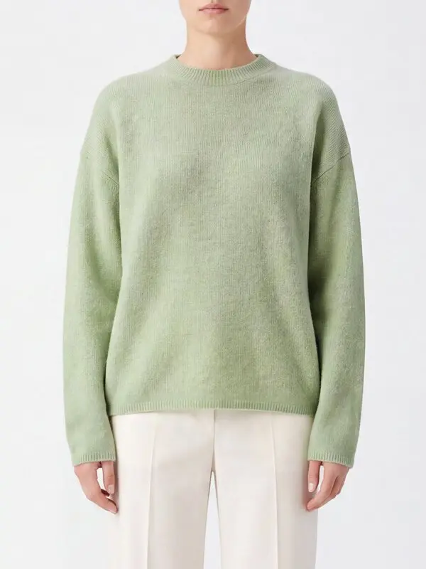THE FRANKIE SHOP Mohair Blend Crewneck Jumper