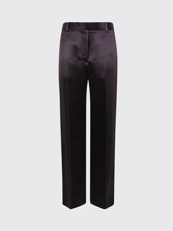 TOM FORD High-waisted Silk Wide-leg Tailored Trousers