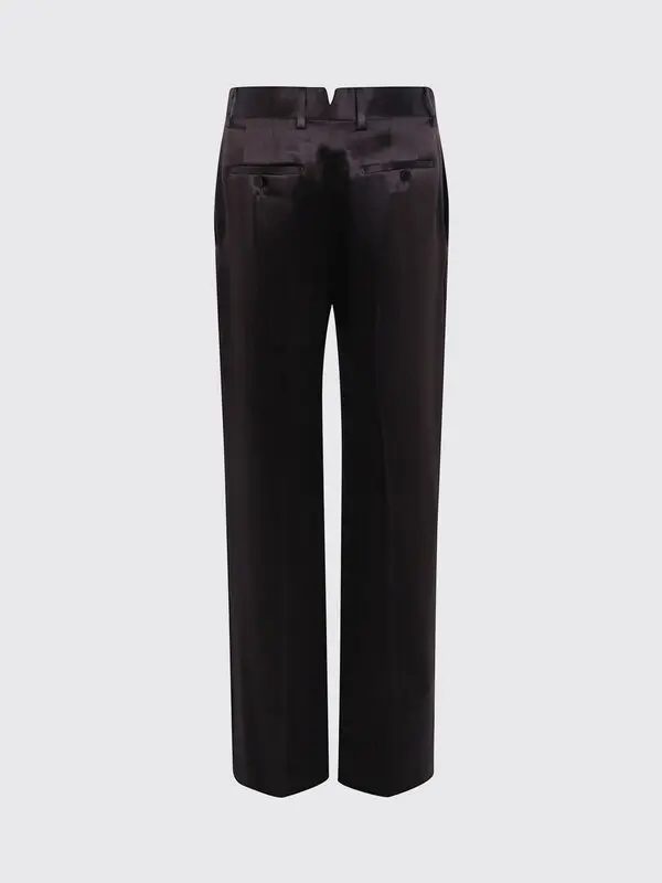 TOM FORD High-waisted Silk Wide-leg Tailored Trousers