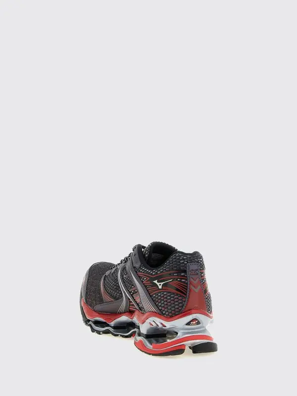 Mizuno Wave Prophecy 1 Technical Fabric And Mesh Trainers With Logo And Cushioned Sole