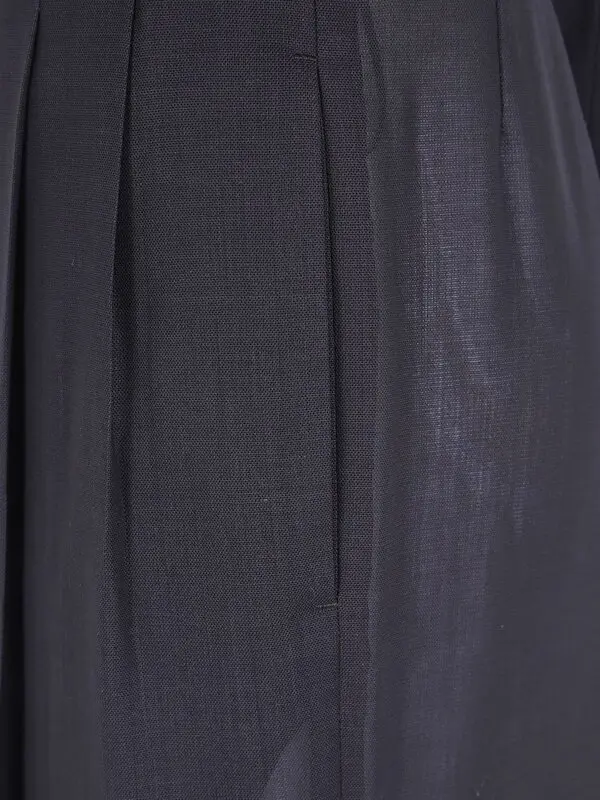 TOM FORD High-waisted Wool Wide-leg Tailored Trousers