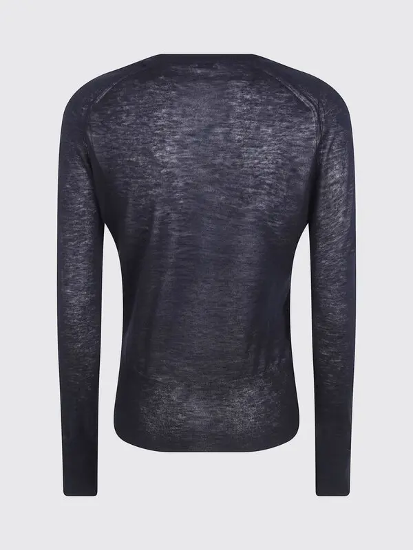 JOSEPH Slim Fit Crewneck Jumper In 100% Cashmere With Ribbed Edges