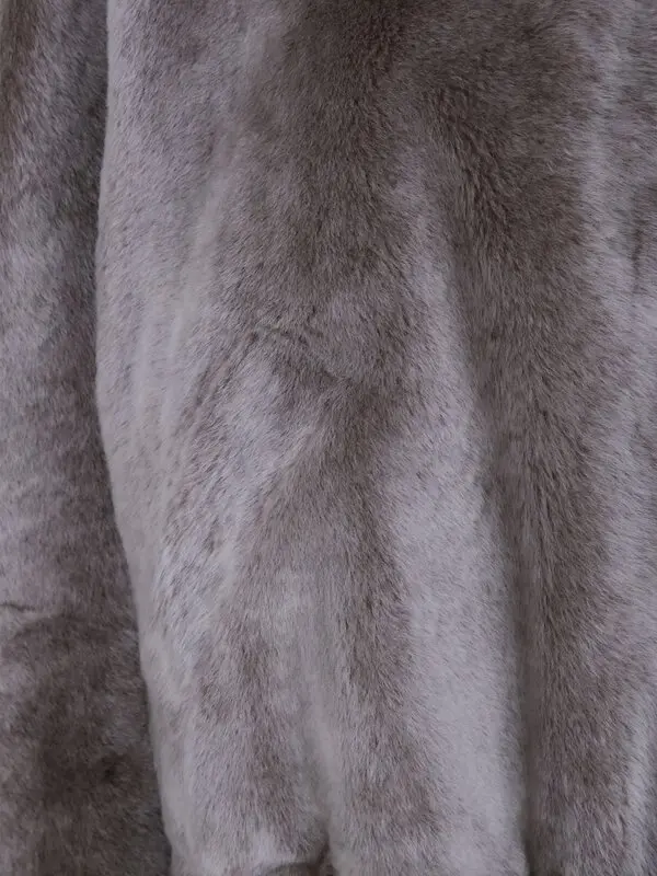 Brunello Cucinelli Short Relaxed-fit Fur Bomber Jacket With Dropped Shoulders