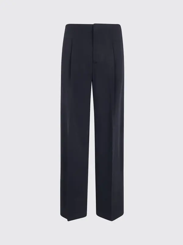 Alberta Ferretti High-waisted Pleated Stretch-viscose Wide-leg Trousers