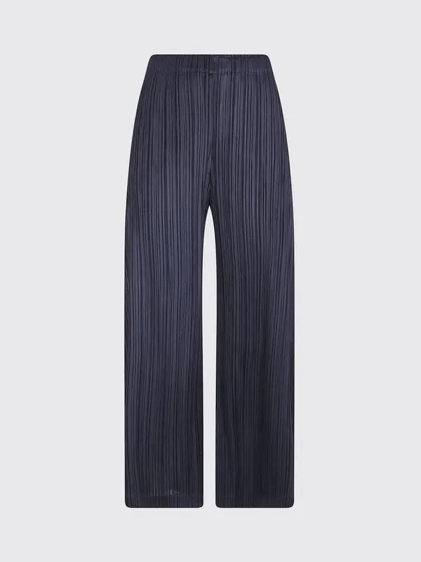 Issey Miyake High-waisted Pleated Crêpe Wide-leg Trousers