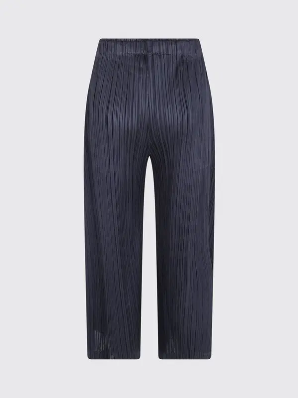 Issey Miyake High-waisted Pleated Crêpe Wide-leg Trousers