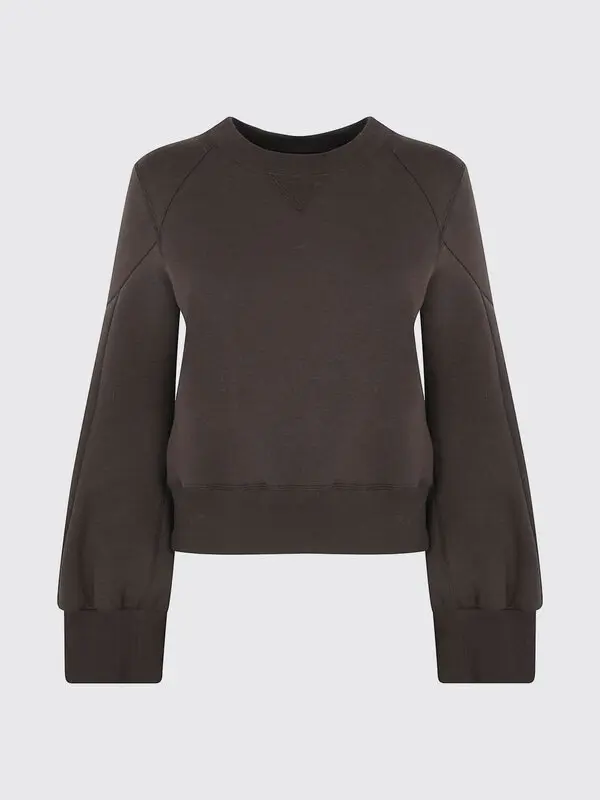 Sacai Crewneck Cotton-blend Sweatshirt With Long Sleeves And Elasticated Cuffs